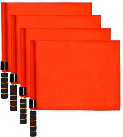 Volleyball Flags Line Judge Set 4pcs Volleyball Australia Ubuy