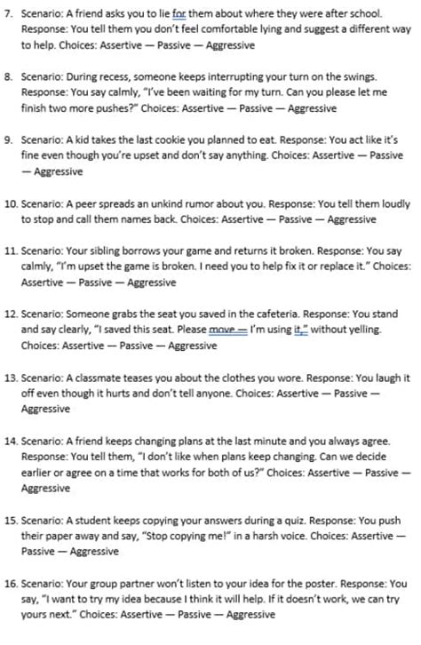 Communication Speech Language Dhh Assertive Passive And Agressive