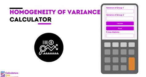 Homogeneity Of Variance Calculator