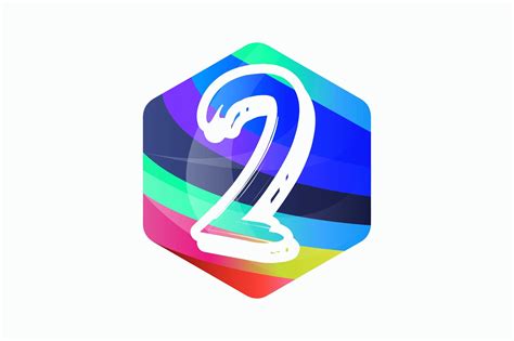Number 2 Vector Logo Graphic By Tanvirahmed54366 · Creative Fabrica