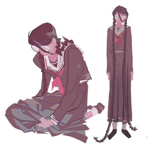 Fukawa Toko Danganronpa And 1 More Drawn By Shegnanny Danbooru