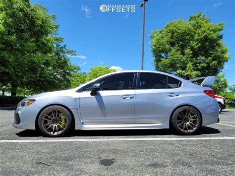 2019 Subaru Wrx Sti With 18x9 5 38 Avid1 Av20 And 255 35r18 Federal