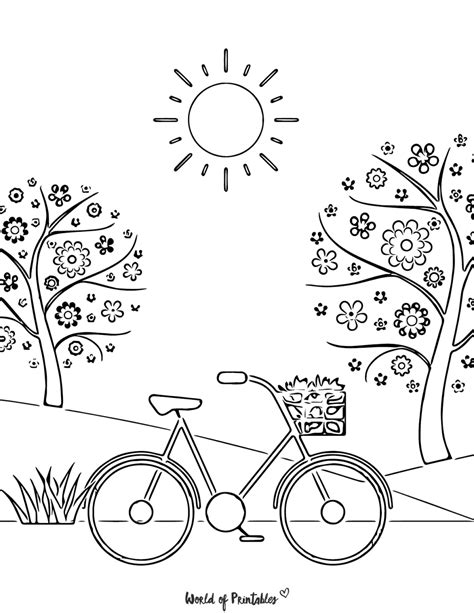 Coloring Pages Spring Coloring Pages Printable
