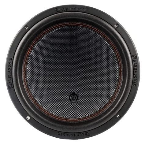 Alphasonik 12 Subwoofer 2400w Max Dual 4 Ohm Dynamis Series