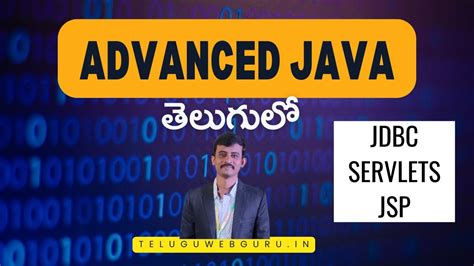 Introduction To Advanced Java In Telugu Adv Java Part 1 Telugu