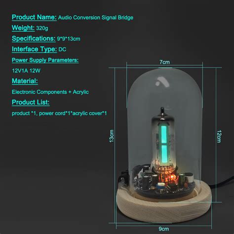 Music Audio Spectrum Analyzer Audio Level Indicator Amplifier