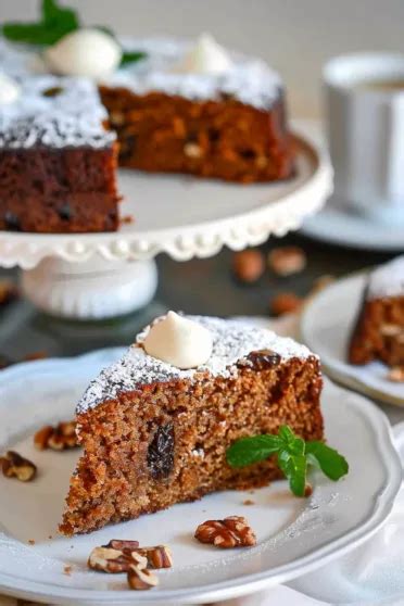 Walnuts And Dates Cake
