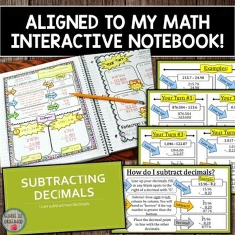 6th Grade Math Interactive Notebook And Powerpoint Bundle By Math In Demand