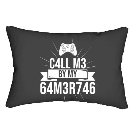 Call Me By My Gamertag Leetspeak Leetcode Meme Lumbar Pillows Sold By