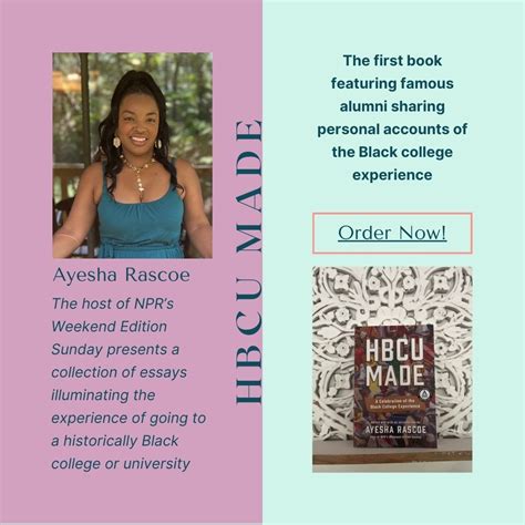 Ayesha Rascoe On Linkedin Hbcumade