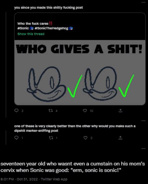 Aw Fuck Yeah The Real Classic Sonic Is Back No More Ugly Santiago