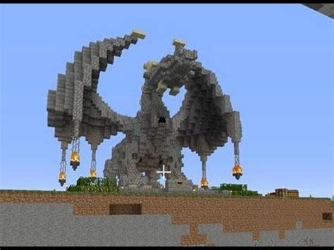 Minecraft Dragon Statue Tutorial