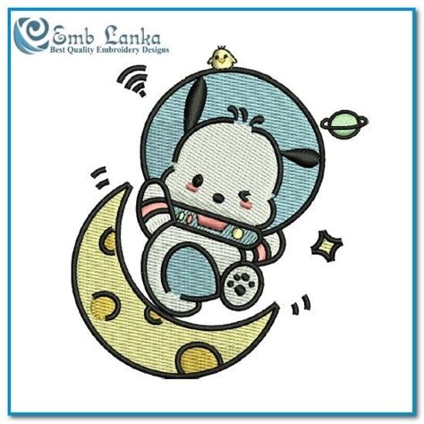 Pochacco Sanrio Doll 2 Embroidery Design Pochacco Svg Pochacco