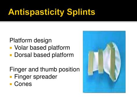 Ppt Upper Extremity Orthosis Static And Dynamic Powerpoint Presentation Id317256