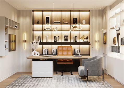 Luxury Modern Home Office On Behance