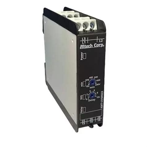 Buy Altech Voltage Monitoring Relay Din Rail Mount Dpdt 5 Amp 177 V To 794 V Amr Ap3u690v2d