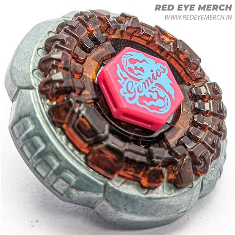 Takara Tomy Rock Gemios Beyblade Metal Fusion Red Eye Merch