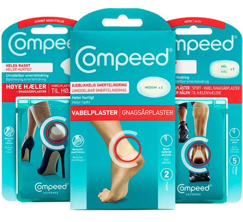 Gnagsår Munnsår Hallux Valgus Liktorn Og Sprukken Hæl Compeed®