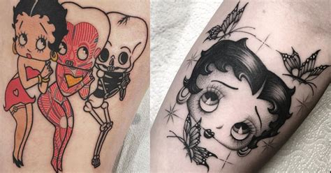 75 Badass Betty Boop Tattoos