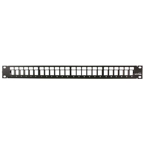 Leviton Patch Panel Quickport 24pt 1u Electro Import