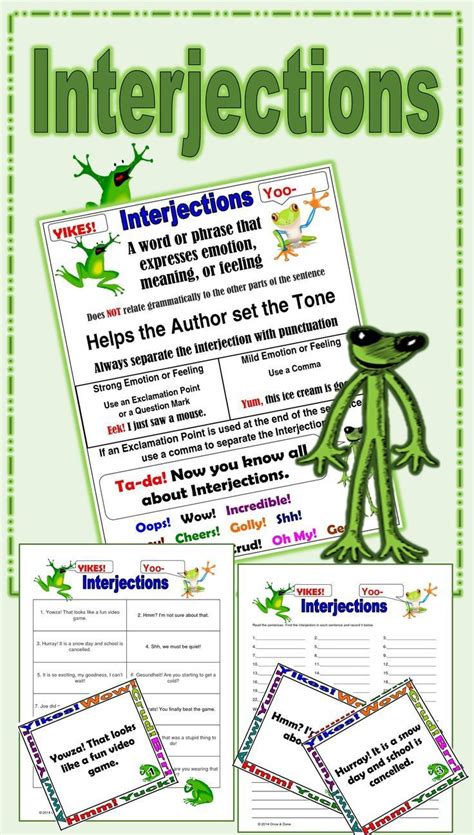 37 Best Grammar Interjections Images On Pinterest Teaching Ideas