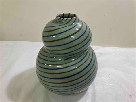 Yahooオークション 箱なし 陶芸 加瀬達郎 壺 花瓶