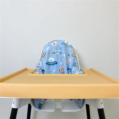Ikea Highchair Cushion Cover Space Print Bobbin And Bumble