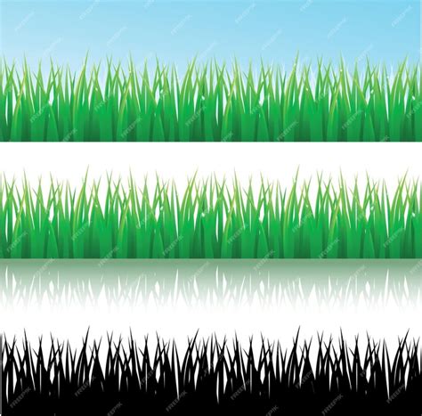 Premium Vector Grass Background Vector