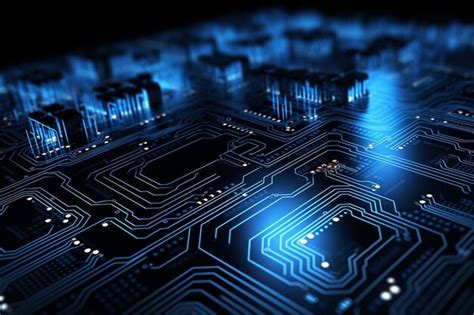 Tech Circuits Desktop Background Image Beautiful Desktop Background