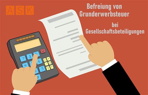 Befreiung Von Grunderwerbsteuer Bei Gesellschaftsbeteiligungen