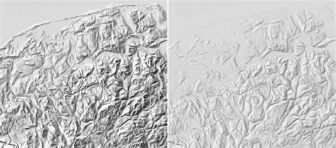 Flat Lowland Shaded With Full Elevation Range 0 To 100 Creates