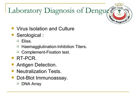 Laboratory Investigation Of Dengue In Jeddah Ppt