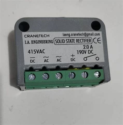 Solid State Rectifier Brake Rectifier Brake Rectifier Manufacturer