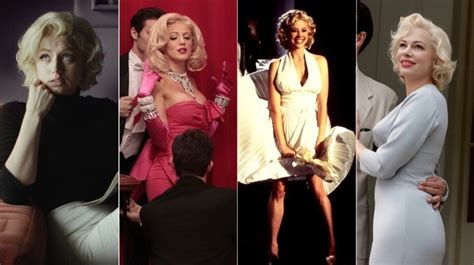 Ranking The Onscreen Portrayals Of Marilyn Monroe