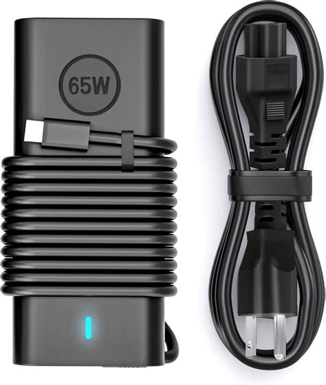 65w Usb C Laptop Charger For Dell Xps And Latitude 5000