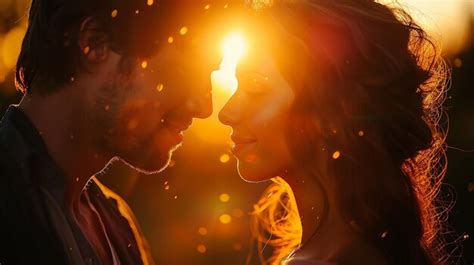 Intimate Portrait Of A Couple In Love Premium Ai Generated Image