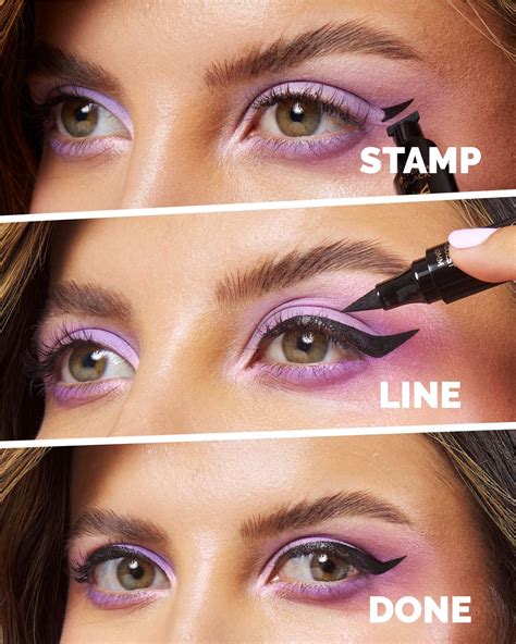 Winged Eyeliner Stamp Eyeliner Vegan Eyeliner Eye Liner Tricks
