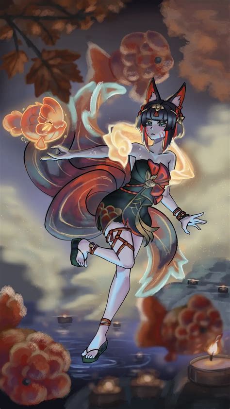 Spirit Blossom Springs Ahri Mobile Wallpaper By Mimifoundstars 4558474