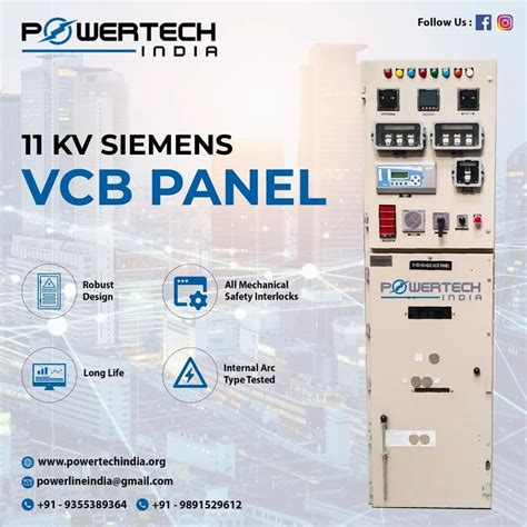 Three Phase 1250a Siemens 11kv Vcb Panel At ₹ 380000 Piece In Ghaziabad Id 22209216333
