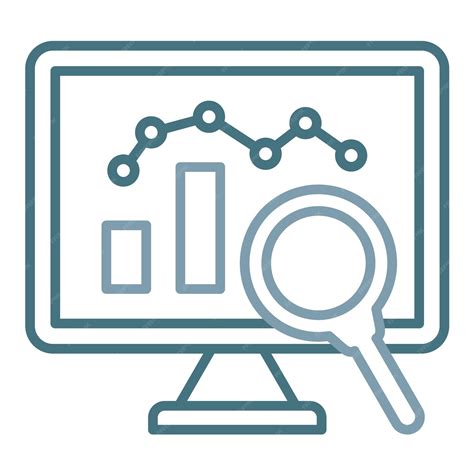 Premium Vector Analytics Flat Illustration