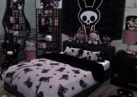 Alternative Goth Emo Scene Bedroom Decor