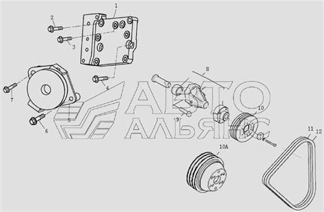 1S10411000101 Двигатель в сборе (привод вентилятора) Foton-BJ1041 ...