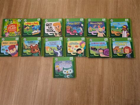 Leapfrog Reader With 12 Books Hobbies And Toys Toys And Games On Carousell