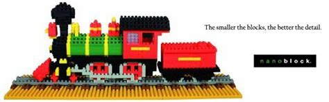Build With More Detail With Nanoblocks Micro Sized Building Blocks