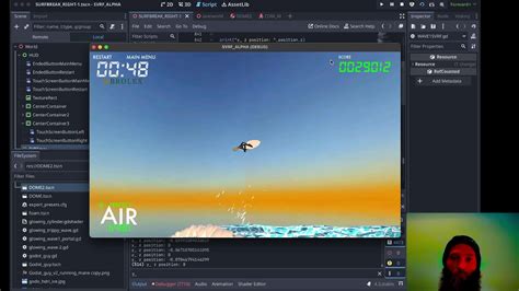 Coding Godot4 Surfing Game And 3d Modeling In Blender Youtube