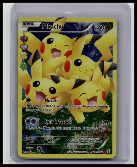 Pikachu Rc29rc32 Pokemon Generations Holo Rare Tcg Great