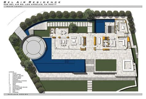 Mid Century Modern House Plans For 908 Bel Air Road
