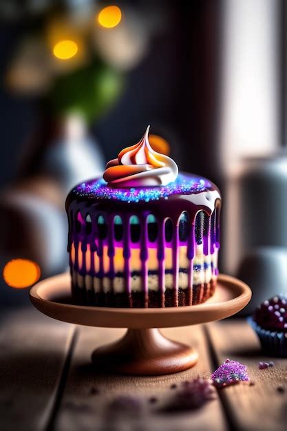 Premium Ai Image Creamy Cak