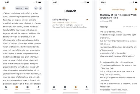 Pocket Bible And Church App Built With Flutter