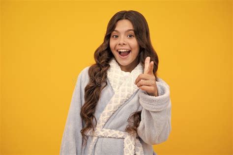 Excited Teenager Girl Pointing Finger At Camera Point Index Finger